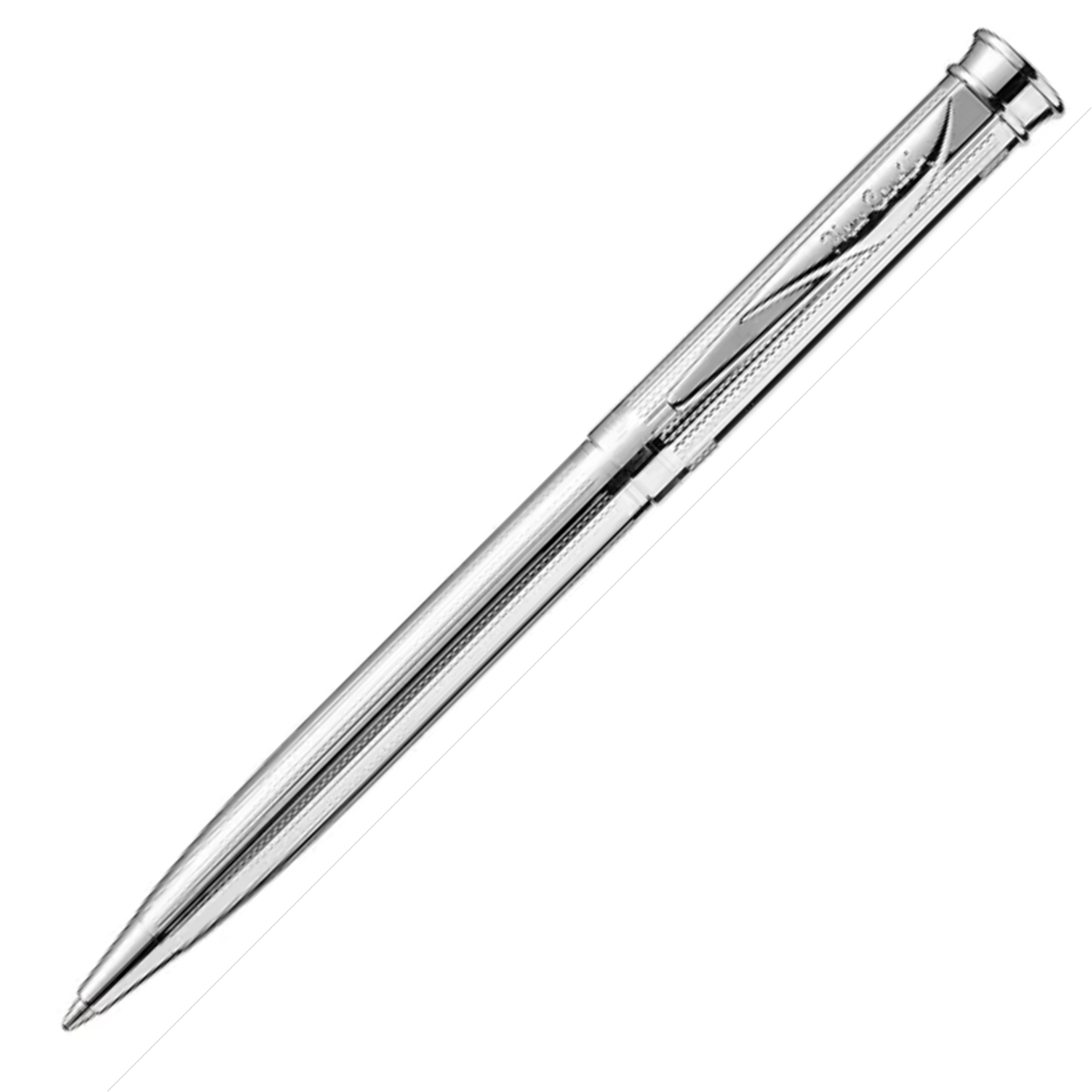 Pierre Cardin Pluto Premium Ballpoint Pen Stainless Steel Shinny Chr