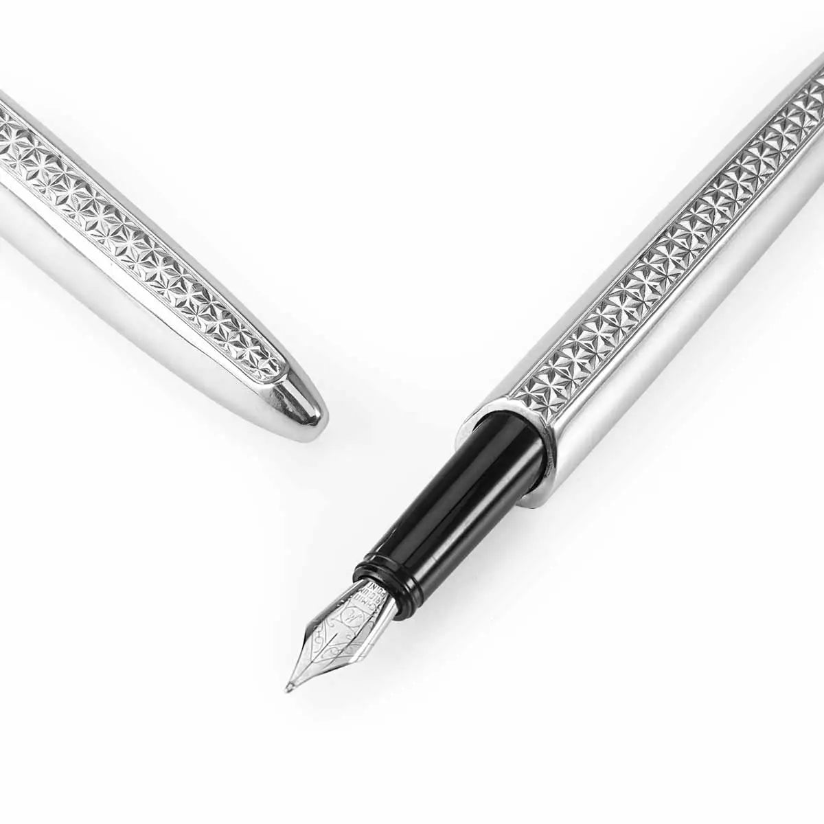 KSG LUXE - Royal Selangor Pewter Fountain Pen (B) - Zurich with Ink Co ...