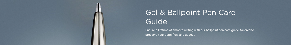 Care Guide - Ballpoint Pen – KSGILLS.com (Since 1941, The Writing ...