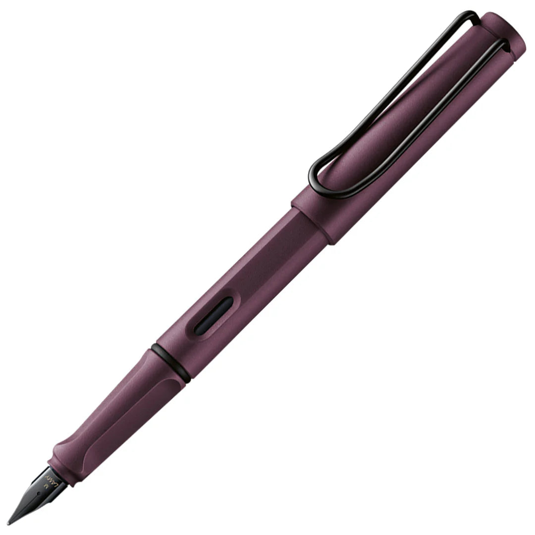 Lamy Safari Fountain Pen - Scarlet Purple (with Ink Converter ...